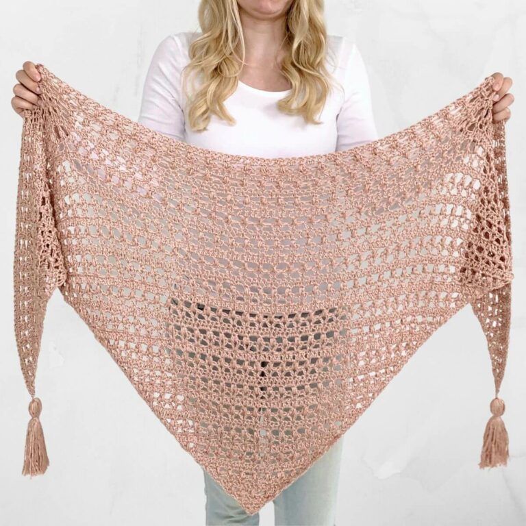 Vintage Tulip Shawl - free crochet pattern by Wilmade with Lionbrand ...