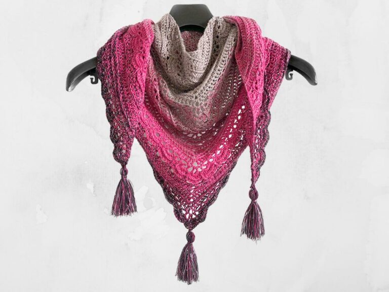 14 free Story Shawl patterns + video tutorials