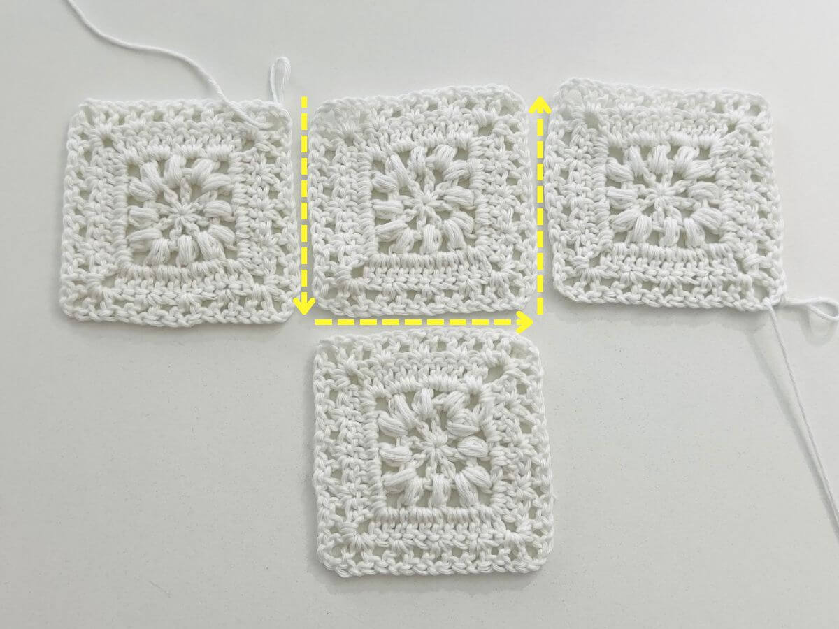 tulip square bum bag fanny pack - assembly slip stitch tutorial3 - Wilmade